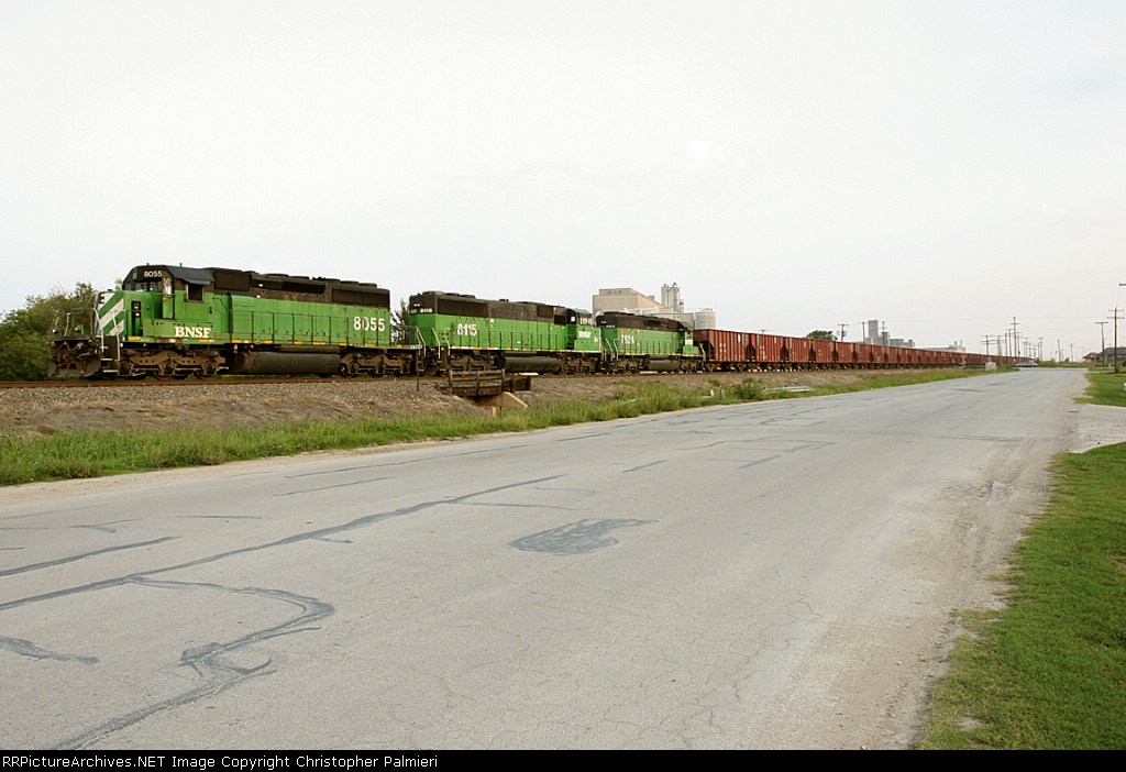 BNSF 8055, 8115, and 7824